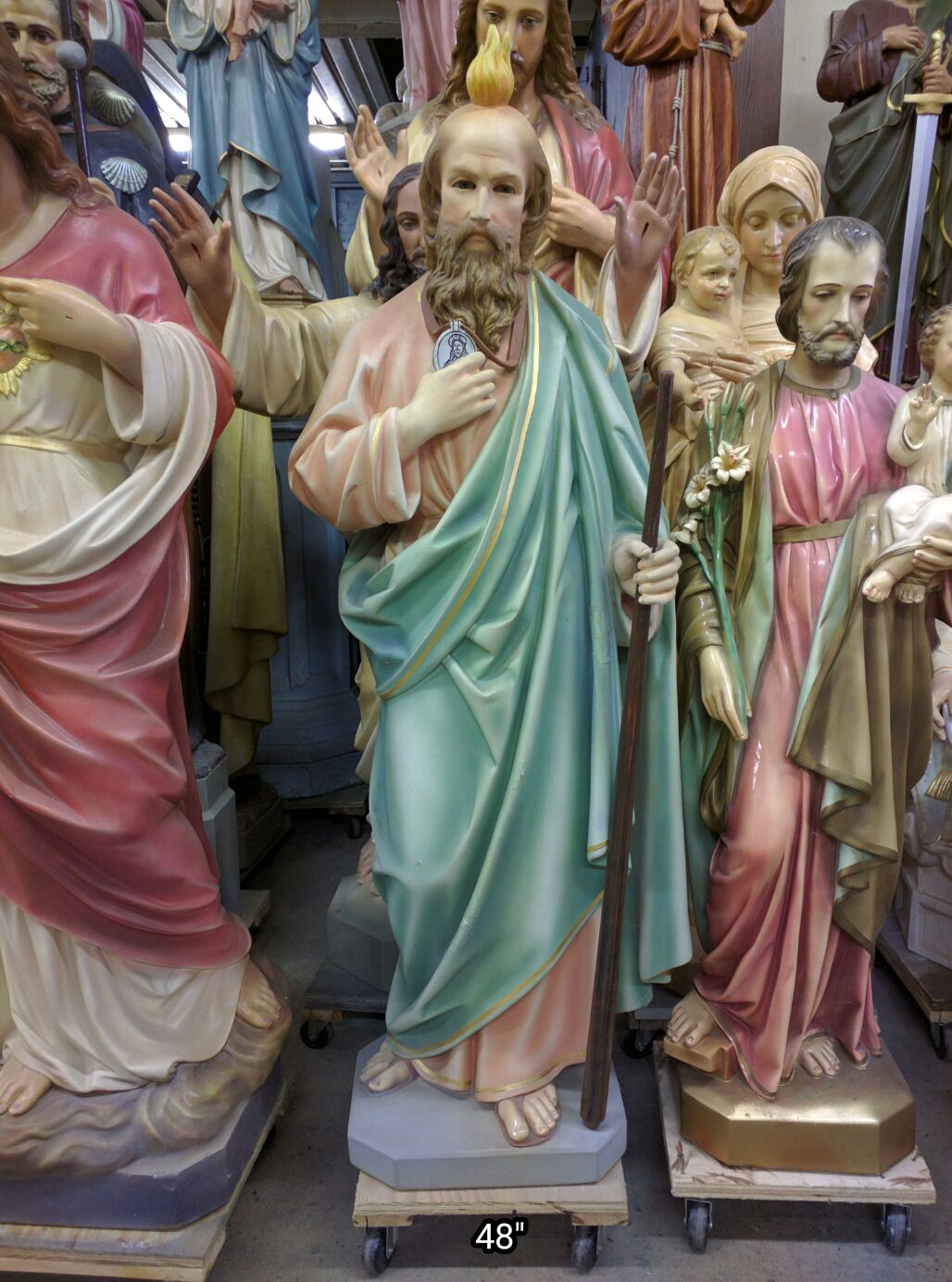 Saint Statues & Statuary - Used Church Items